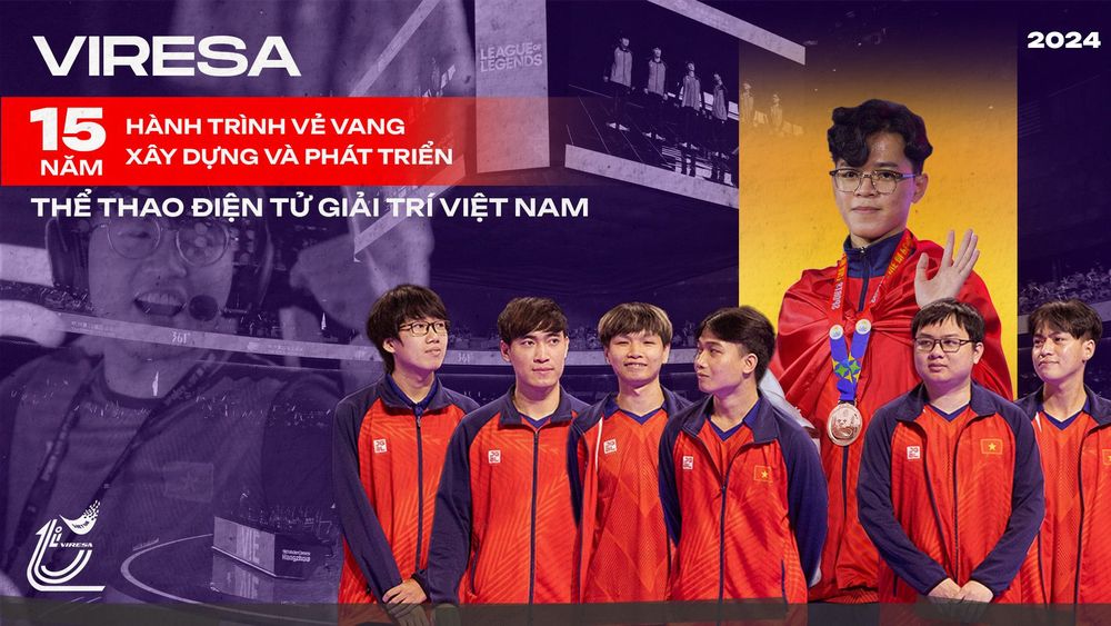 VIRESA – HÀNH TRÌNH VẺ VANG 15 NĂM XÂY DỰNG VÀ PHÁT TRIỂN THỂ THAO ĐIỆN ...
